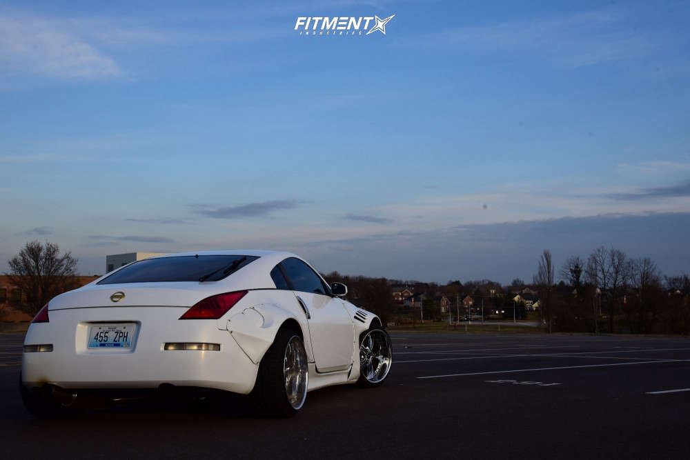 2003 Nissan 350Z Performance with 19x8 Weds Cerberus Ii and Achilles ...