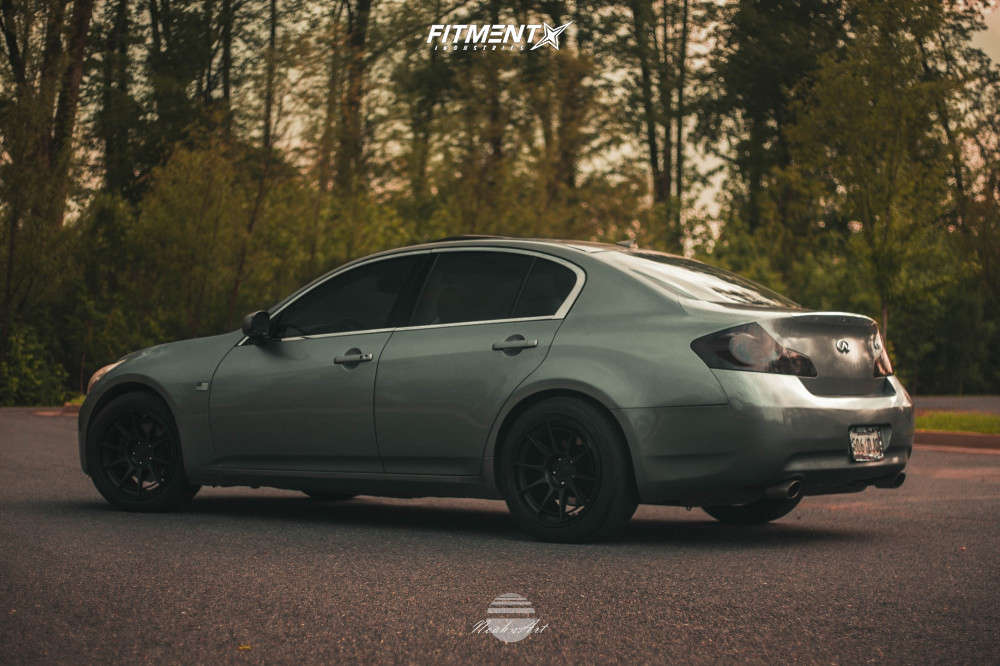2007 INFINITI G35 Journey with 18x9.5 ESR SR13 and Lexani 245x45 on ...