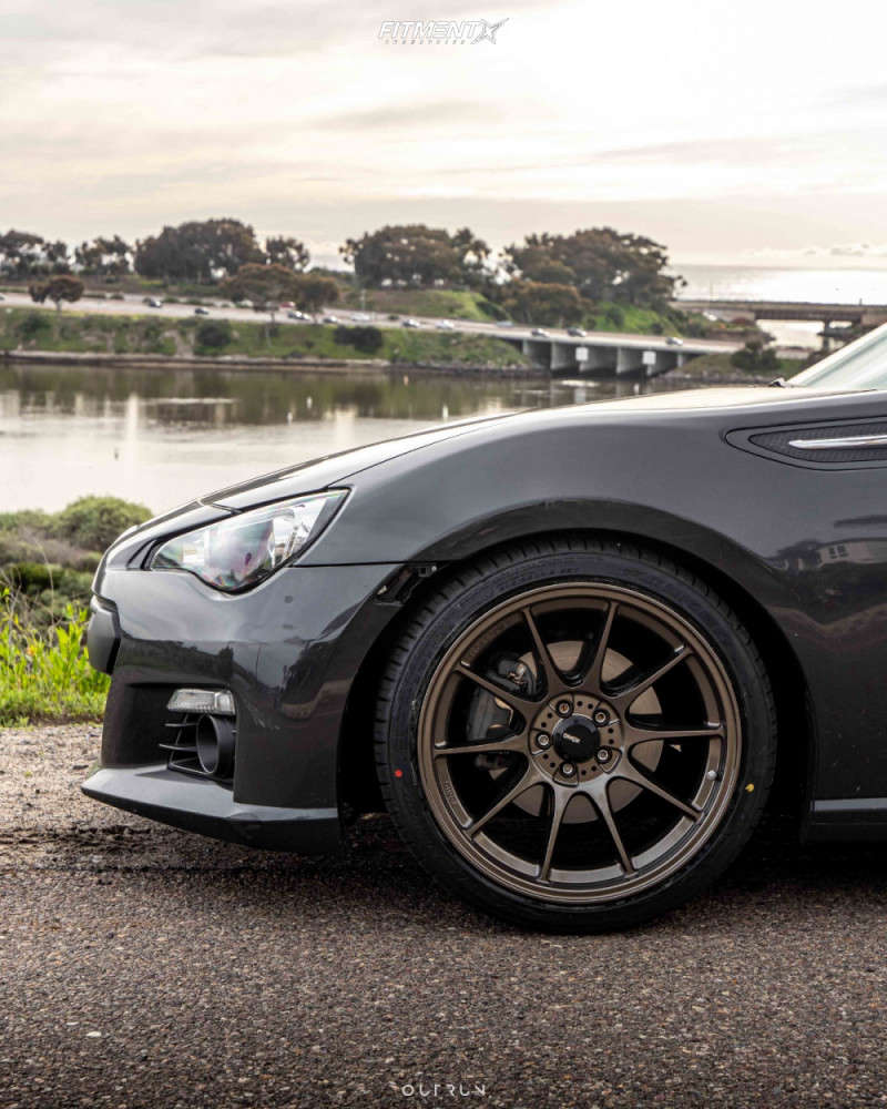 2015 Subaru BRZ Limited with 18x9.5 Konig Dekagram and Falken 245x35 on ...