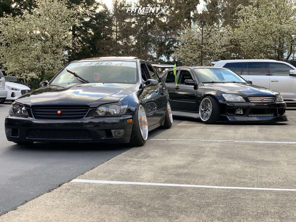 2001 Lexus IS300 Base with 17x10 SSR Vienna Schnitt and Federal 205x45 ...