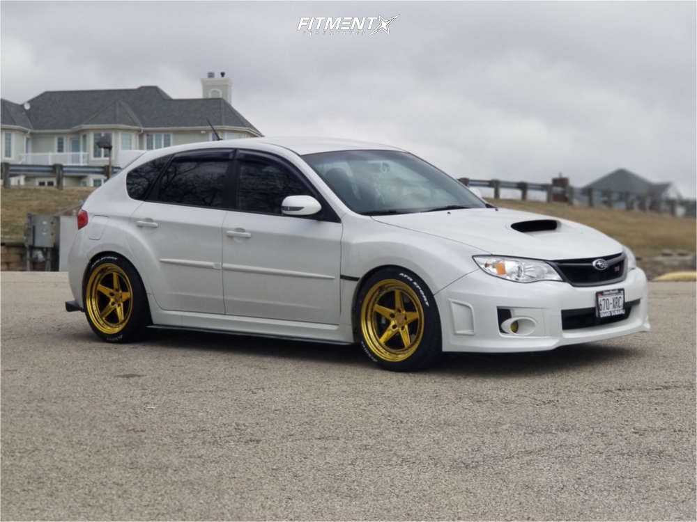 2013 Subaru WRX STI Sport-tech with 18x9.5 Aodhan Ds05 and Achilles ...