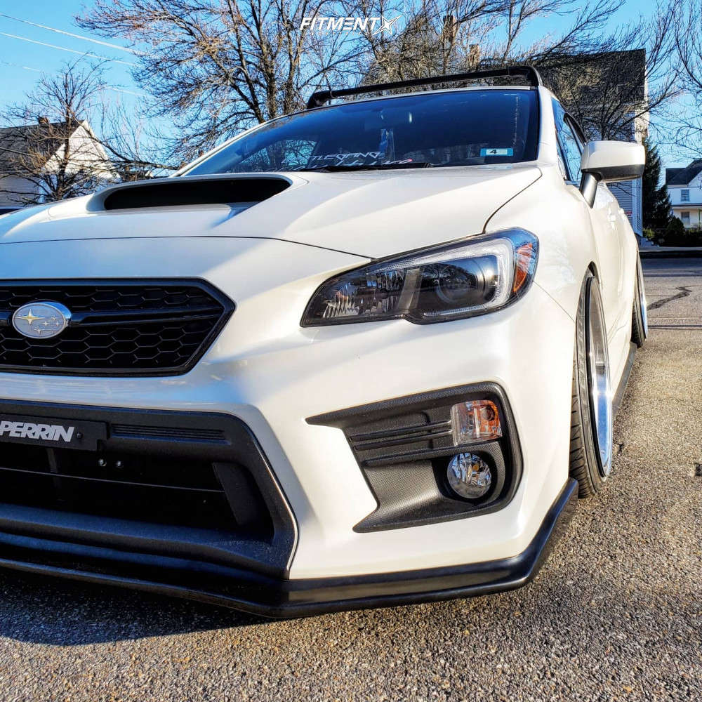 2018 Subaru WRX Base with 18x9.5 Kansei Roku and Federal 225x35 on ...