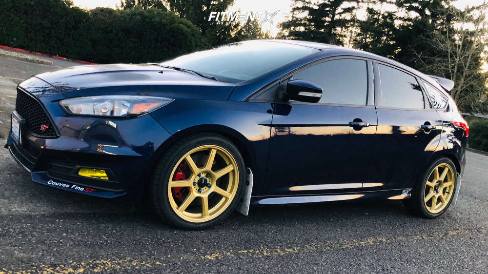 2017 Ford Focus ST with 18x8 Konig Ultraform and Hankook 235x40 on ...
