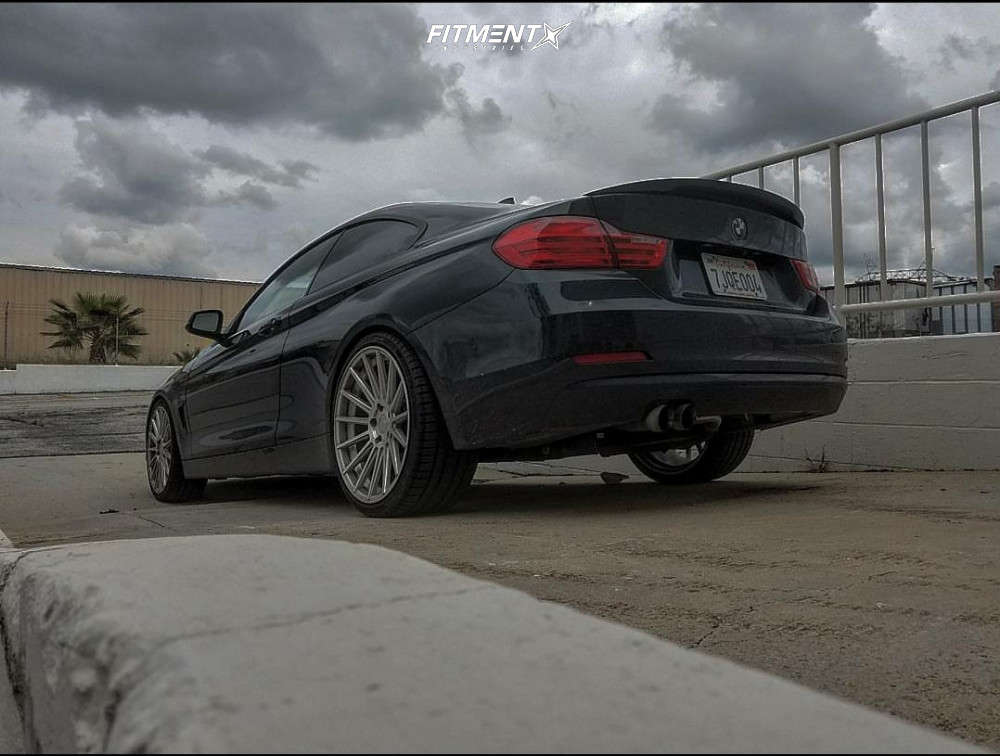 2014 BMW 428i Base with 20x9.5 Road Force Rf15 and Pirelli 245x20 on ...