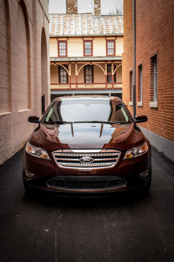 2010 Ford Taurus SHO with 20x8.5 Rotiform Blq and Goodyear 255x40 on ...