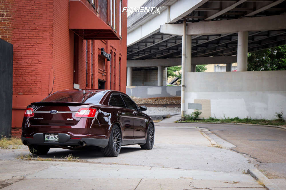 2010 Ford Taurus SHO with 20x8.5 Rotiform Blq and Goodyear 255x40 on ...