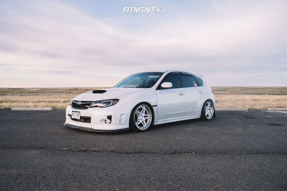 2013 Subaru WRX Base with 18x9.5 Rotiform Vda and BFGoodrich 225x35 on ...