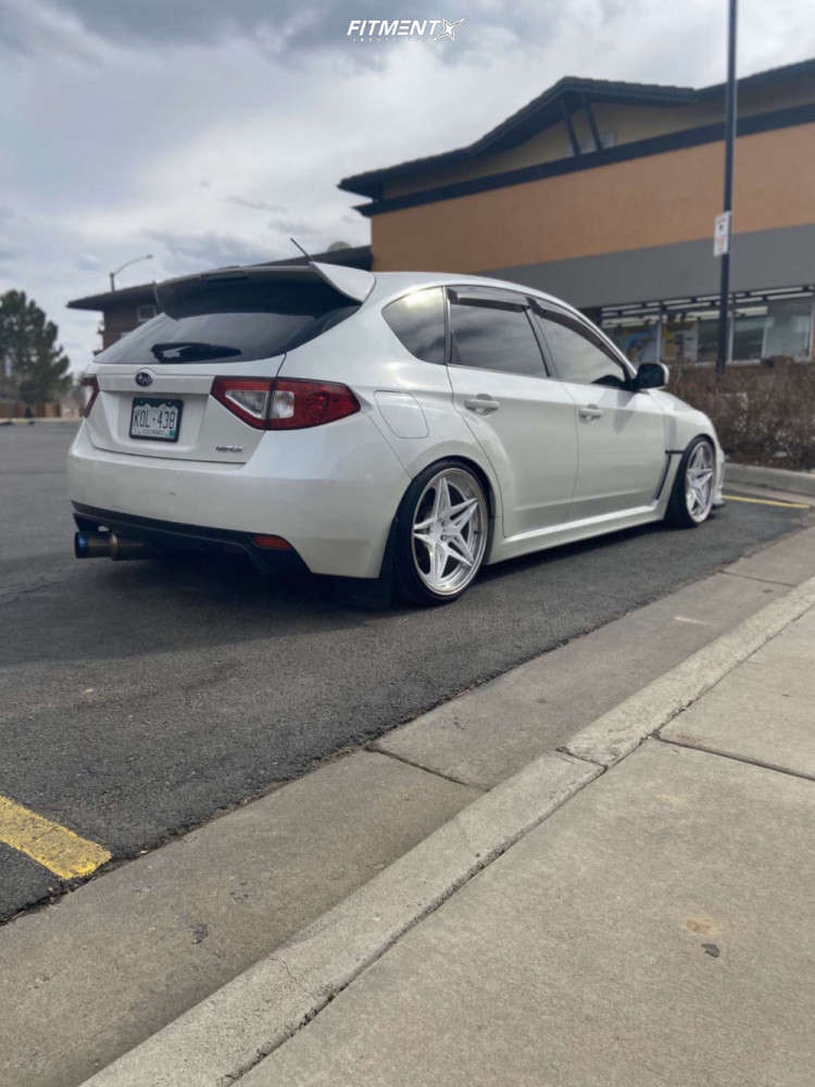 2013 Subaru WRX Base with 18x9.5 Rotiform Vda and BFGoodrich 225x35 on ...