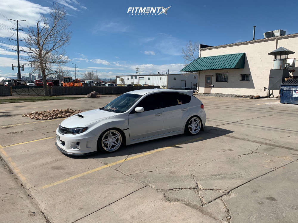 2013 Subaru WRX Base with 18x9.5 Rotiform Vda and BFGoodrich 225x35 on ...