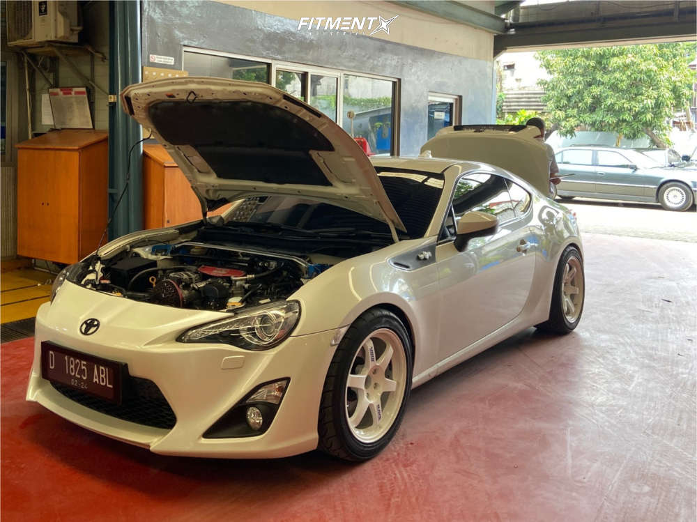 2013 Toyota 86 Base with 17x8.5 Rays Engineering Te37 and Yokohama ...