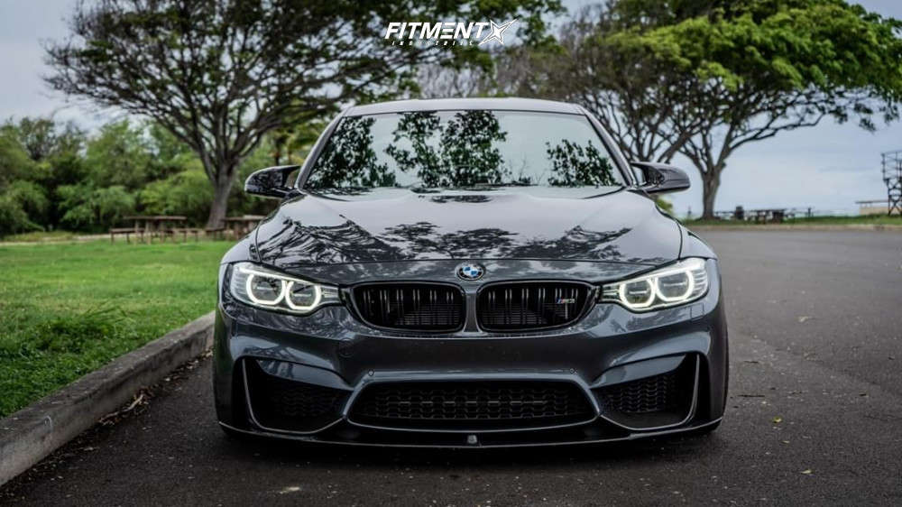 2015 BMW M3 Base with 19x9.5 Signature Wheel SV107 and Michelin 255x35 ...