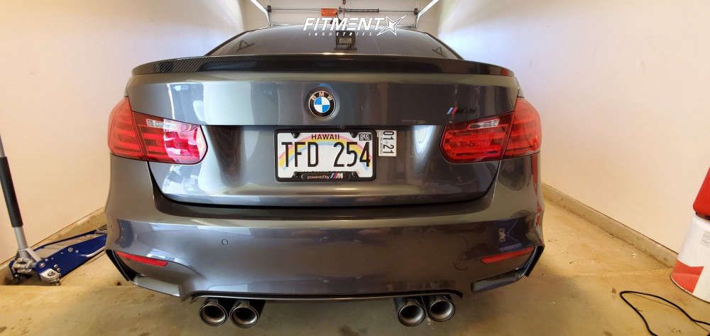 2015 BMW M3 Base with 19x9.5 Signature Wheel SV107 and Michelin 255x35 ...