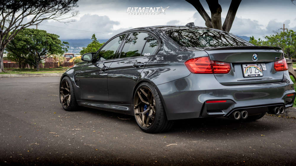 2015 BMW M3 Base with 19x9.5 Signature Wheel SV107 and Michelin 255x35 ...