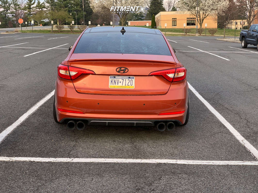2015 Hyundai Sonata Sport 2.0T with 20x9 Verde Insignia and Leao 225x35 ...