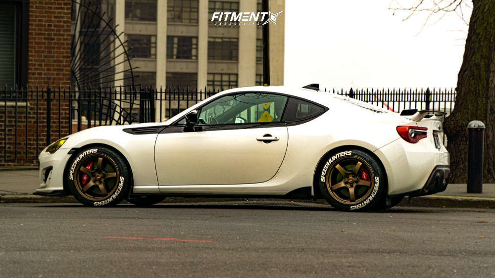 2017 Subaru BRZ Limited with 17x9 Gram Lights 57cr and Pirelli 245x40 ...
