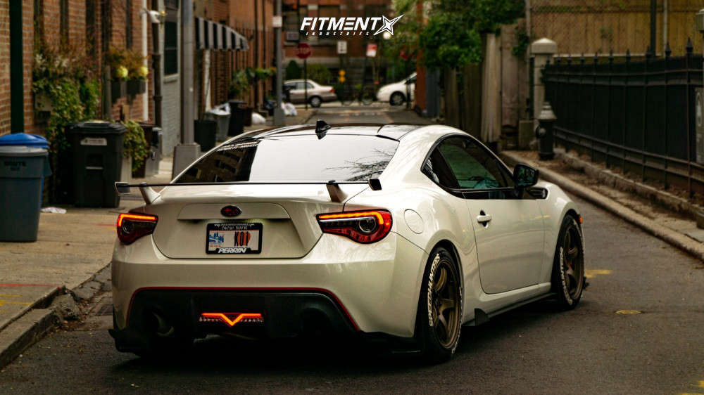 2017 Subaru BRZ Limited with 17x9 Gram Lights 57cr and Pirelli 245x40 ...