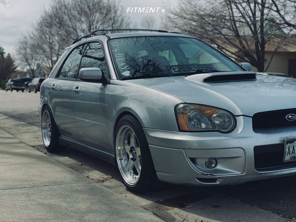 2004 Subaru WRX Base with 17x7 JNC Jnc010 and Federal 215x45 on ...