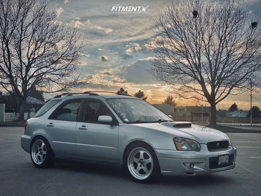 2004 Subaru WRX Base with 17x7 JNC Jnc010 and Federal 215x45 on ...