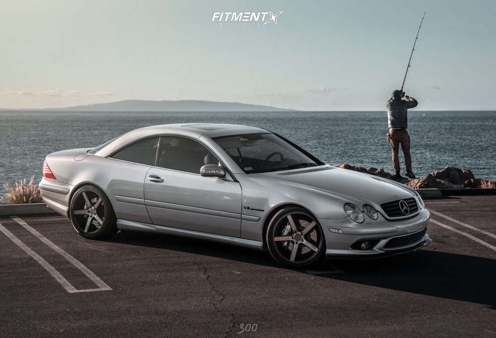 2004 Mercedes-Benz CL55 AMG Base with 19x8.5 Niche Milan and Nitto ...