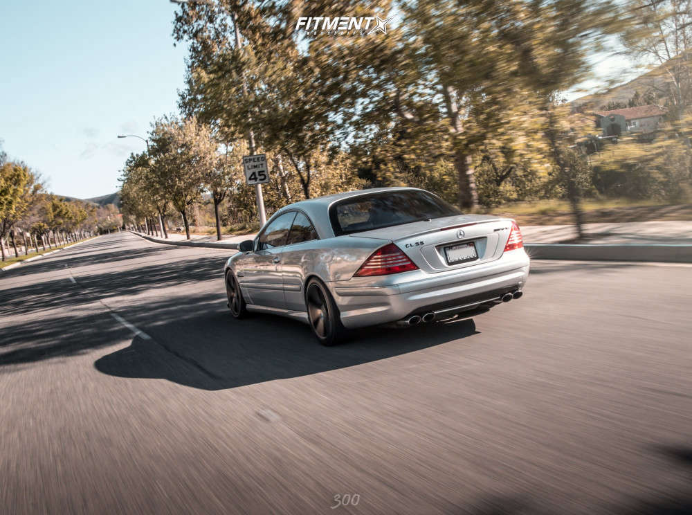 2004 Mercedes-Benz CL55 AMG Base with 19x8.5 Niche Milan and Nitto ...