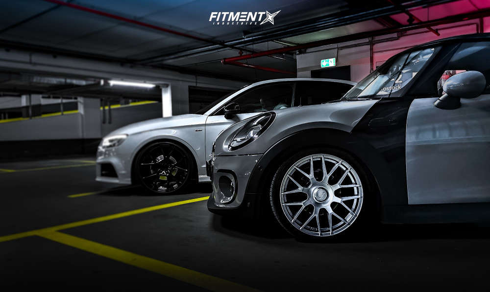 2015 Mini Cooper S with 18x8 MAM GT1 and Uniroyal 215x35 on Coilovers ...