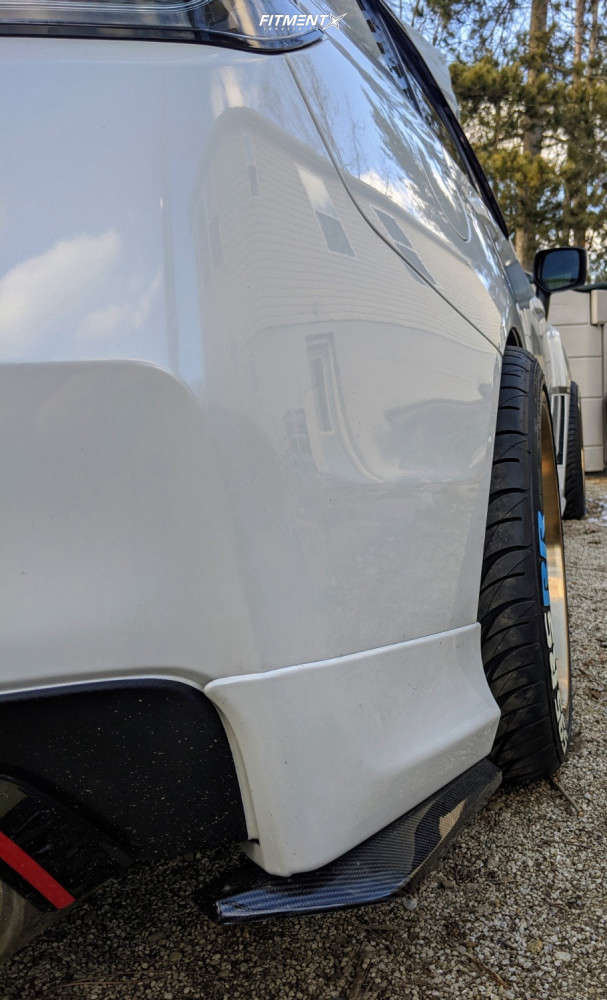 2015 Subaru WRX Limited with 18x9.5 Cosmis Racing XT-006R and Federal ...