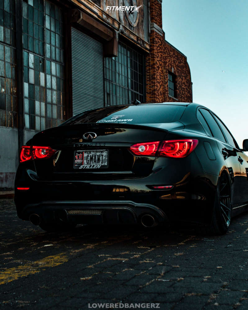 2015 INFINITI Q50 Premium with 19x10.5 Ground Force Gf6 and Westlake ...