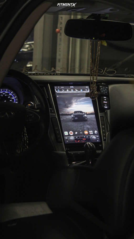 2015 INFINITI Q50 Premium with 19x10.5 Ground Force Gf6 and Westlake ...