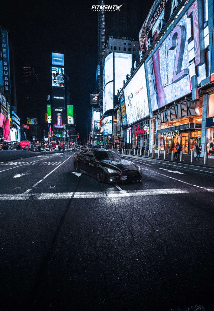 2015 INFINITI Q50 Premium with 19x10.5 Ground Force Gf6 and Westlake ...