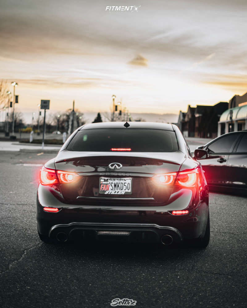 2015 INFINITI Q50 Premium with 19x10.5 Ground Force Gf6 and Westlake ...