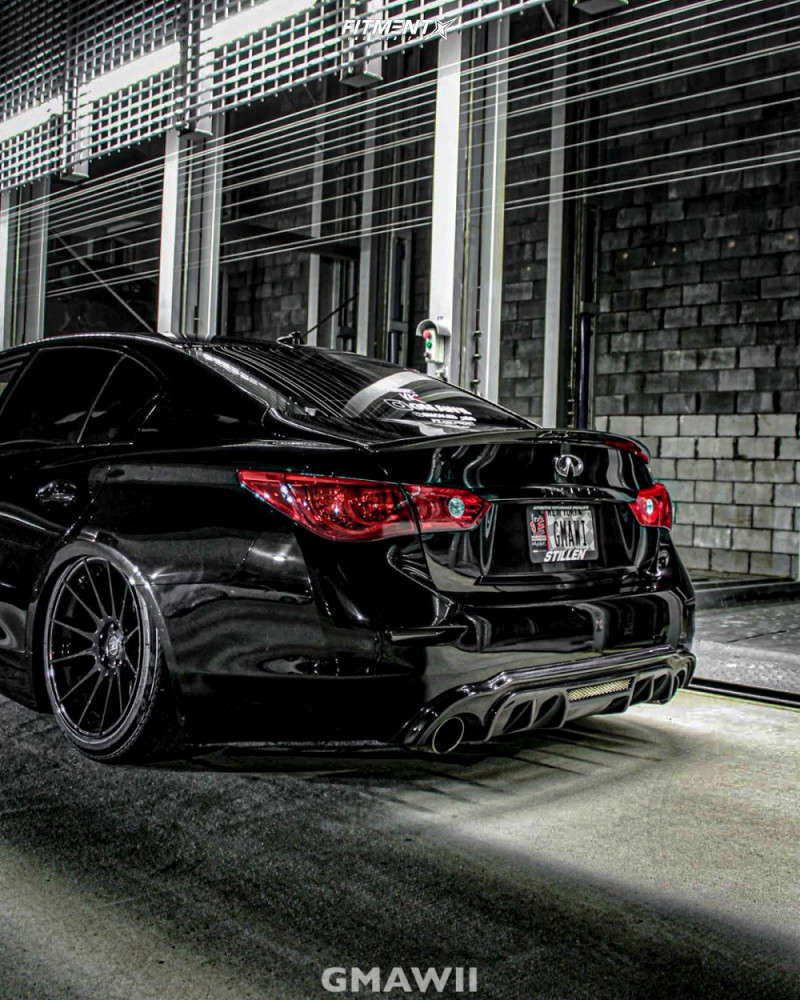 2015 INFINITI Q50 Premium with 19x10.5 Ground Force Gf6 and Westlake ...