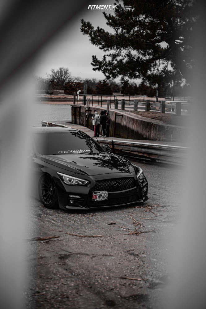 2015 INFINITI Q50 Premium with 19x10.5 Ground Force Gf6 and Westlake ...