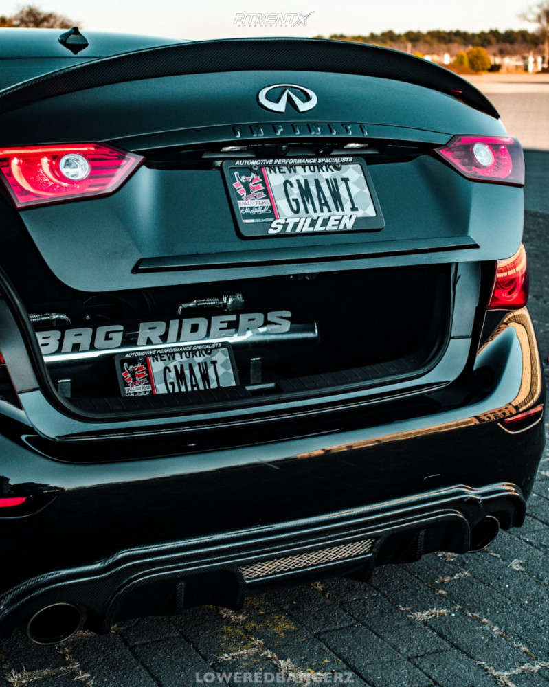 2015 INFINITI Q50 Premium with 19x10.5 Ground Force Gf6 and Westlake ...