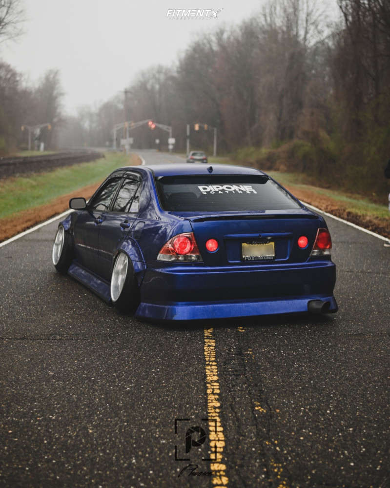 2003 Lexus IS300 Base with 17x11.5 Work VS SD and Leao 225x45 on Air ...